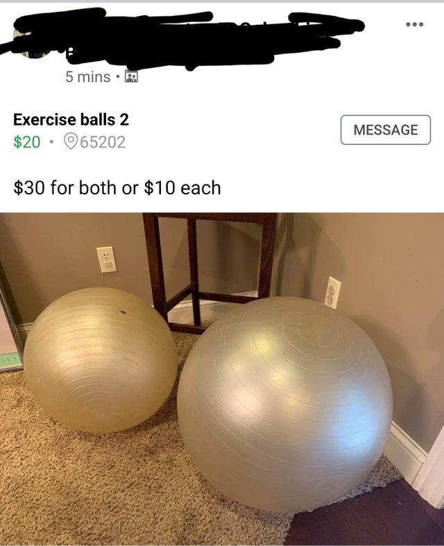 exercise balls | Know Your Meme