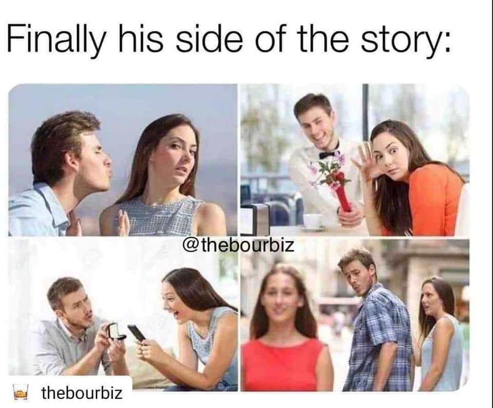 S[he] i[g]n[o][red] | Distracted Boyfriend | Know Your Meme