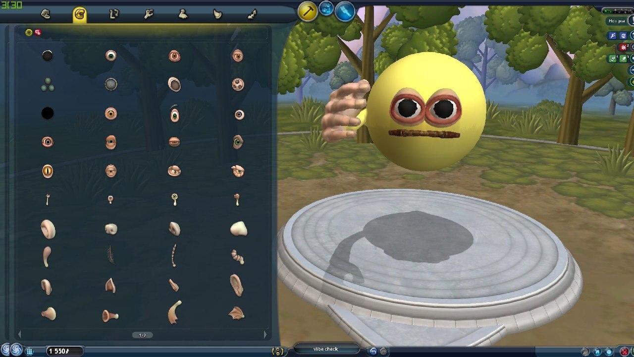 Vibe Check (Spore Version) | Screen-Reaching Hand / Emoji | Know Your Meme