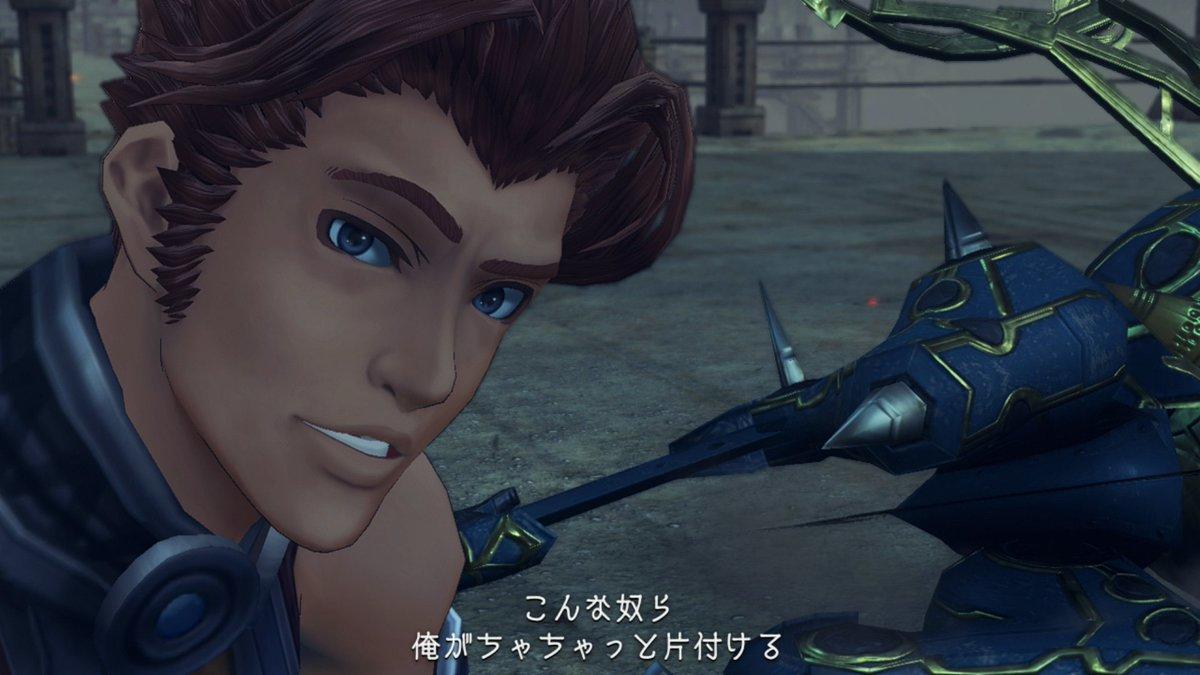 Reyn next to a downed Mechon | Xenoblade Chronicles | Know Your Meme