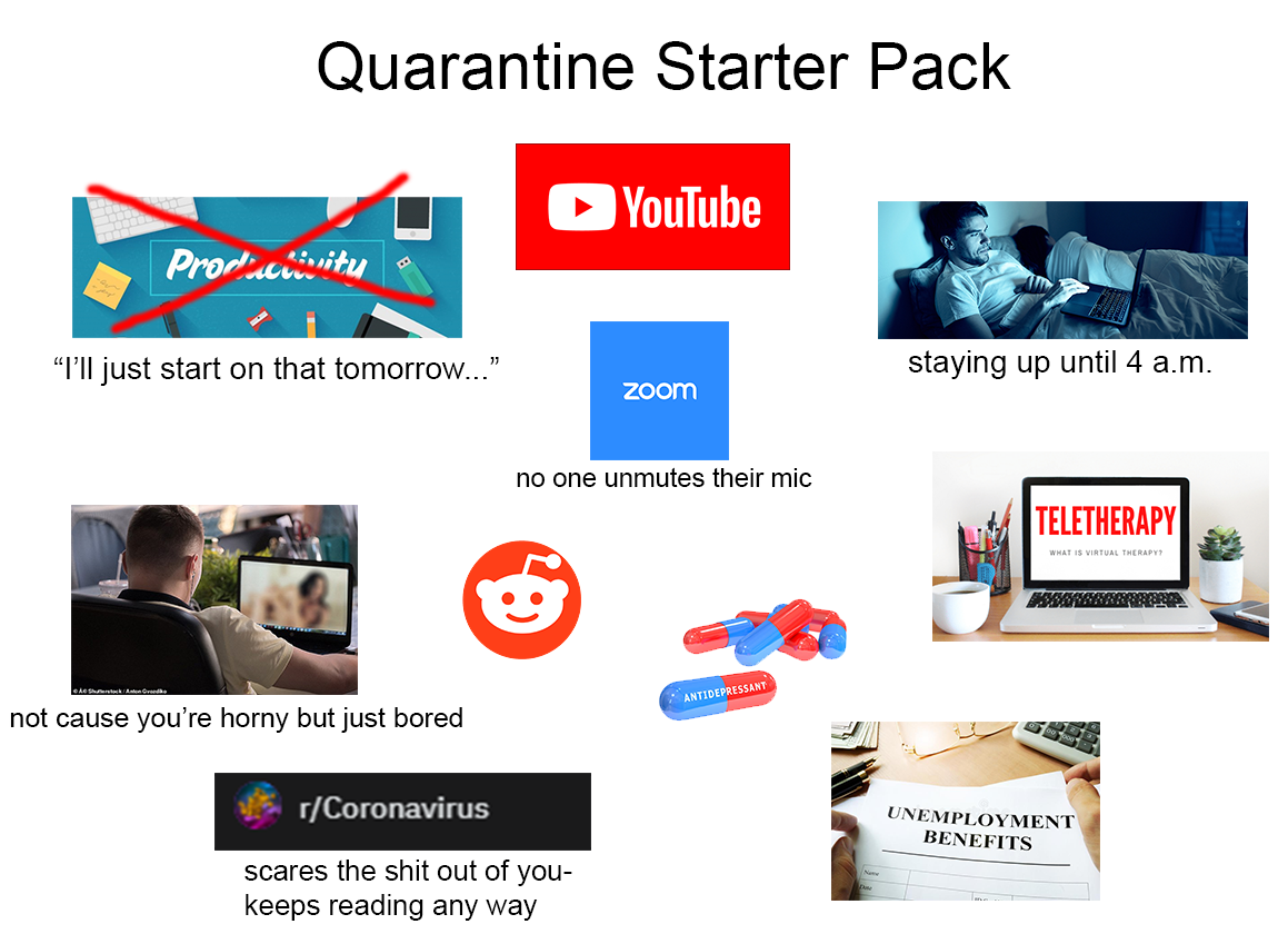 Generic Quarantine Starter Pack | /r/starterpacks | Starter Packs ...