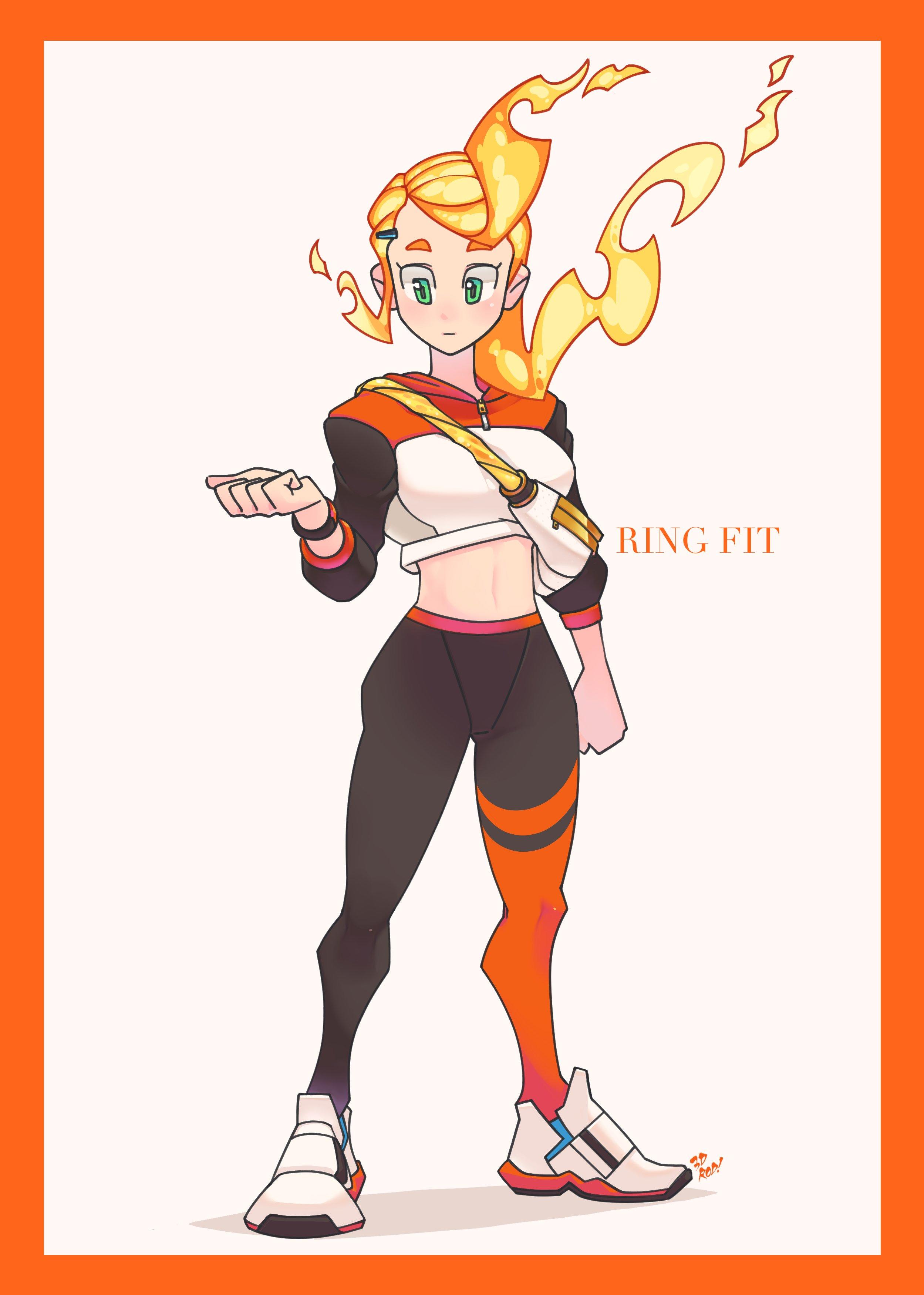 Ring Fit Girl | Ring Fit Adventure | Know Your Meme