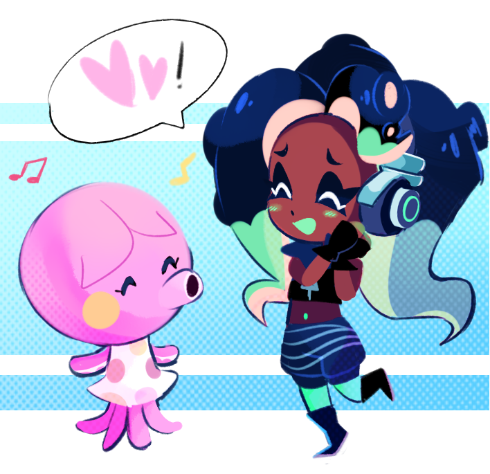 Marina & Marina!🐙 | Crossover | Know Your Meme