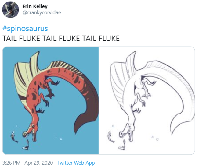 Tail Fluke | Spinosaurus Tail | Know Your Meme