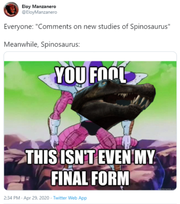 Final Form | Spinosaurus Tail | Know Your Meme