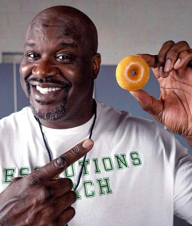 Krispy Kreme Donut Shaquille O Neal Know Your Meme