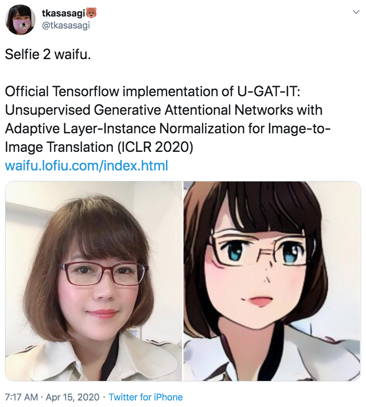 Official Tensorflow Implementation Of U Gat It Unsupervised Generative Attentional Networks