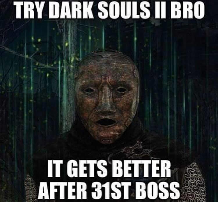 please bro try Dark Souls II Bro | Bro Please Bro, Just Try It | Know ...