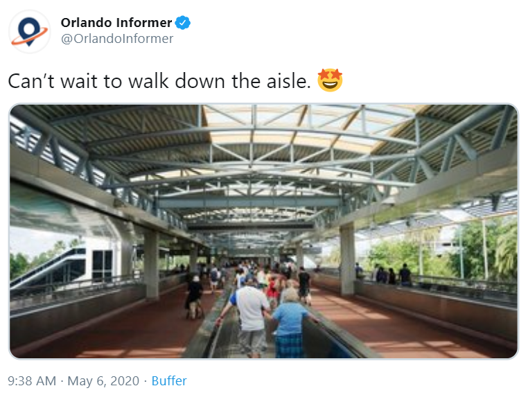 Moving Walkway | Can't Wait To Walk Down The Aisle | Know Your Meme