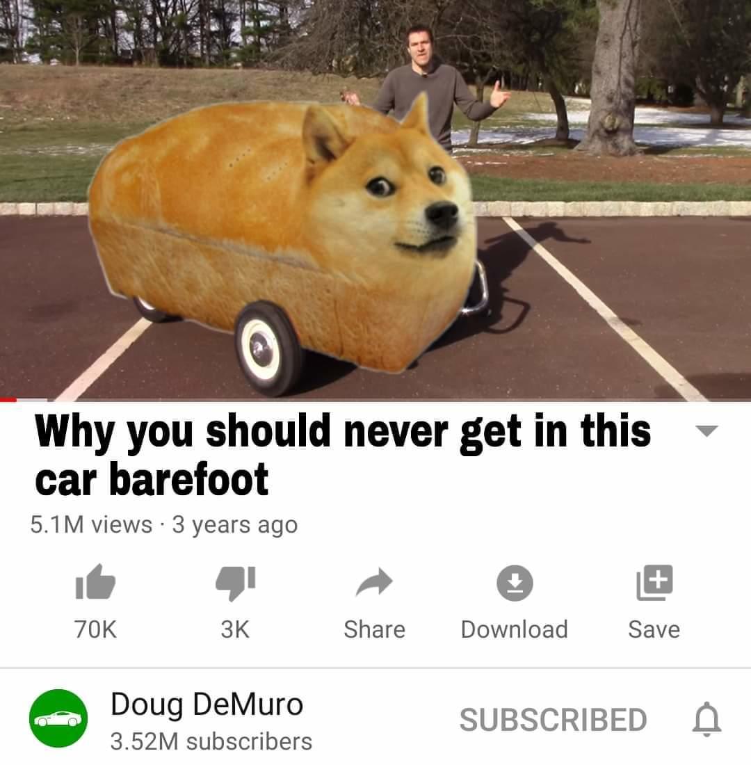 le doug demuro explains bout cringe car | Ironic Doge Memes | Know Your ...