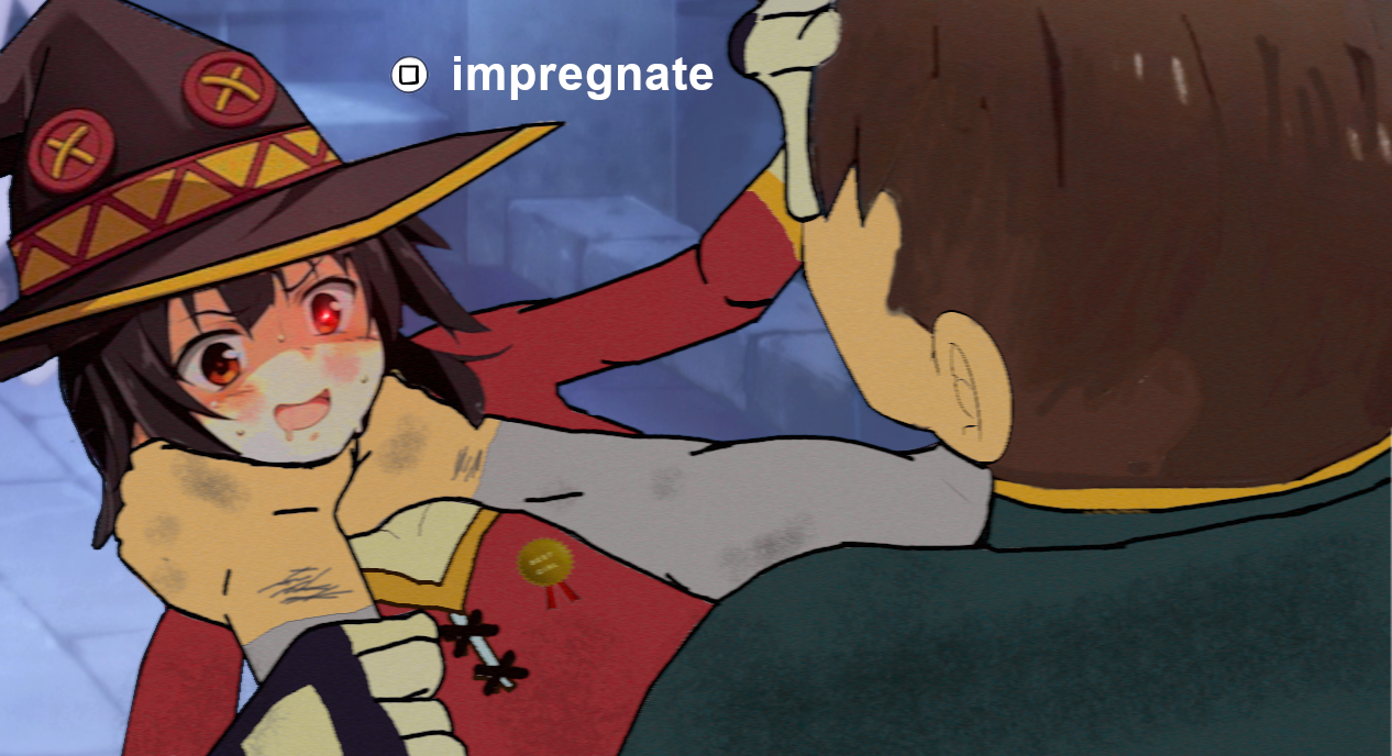 Megumin choke | Abby Choke Edits | Know Your Meme