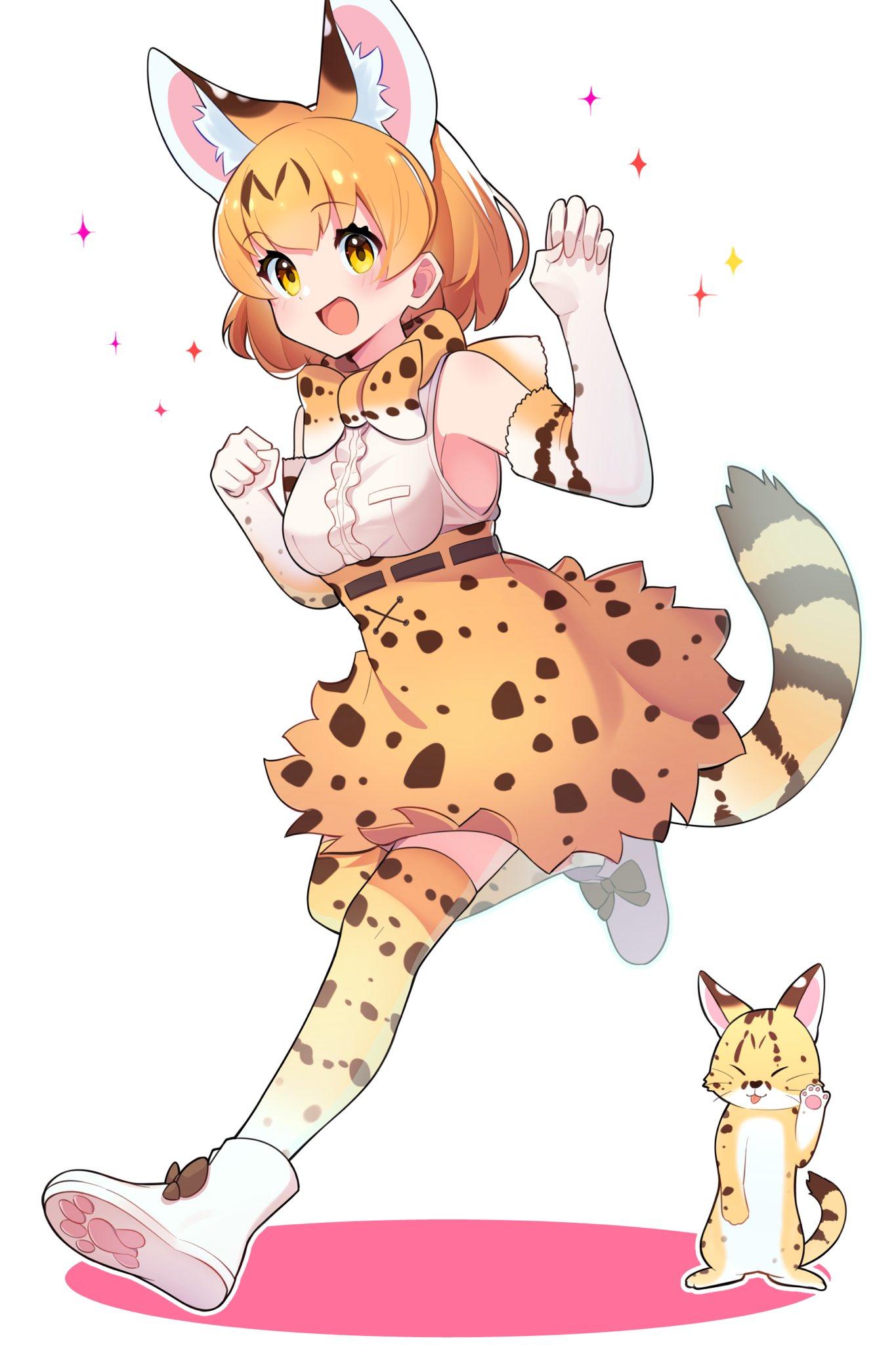 Tanoshii Cat | Kemono Friends | Know Your Meme