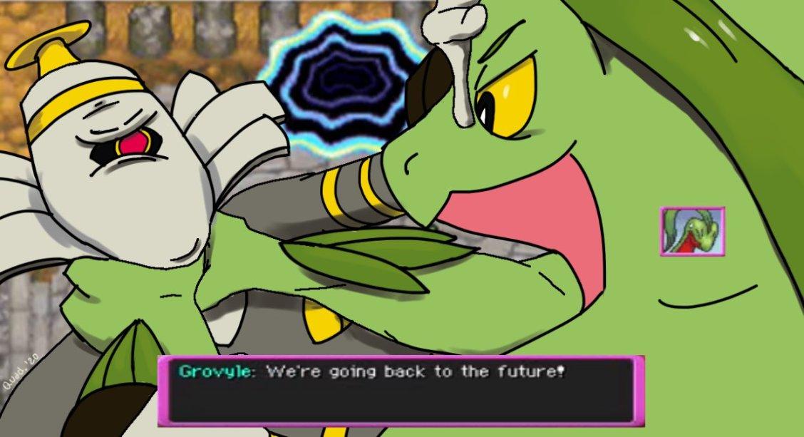 "No Grovyle, you might end up in a Mystery Dungeon" | Abby Choke Edits ...