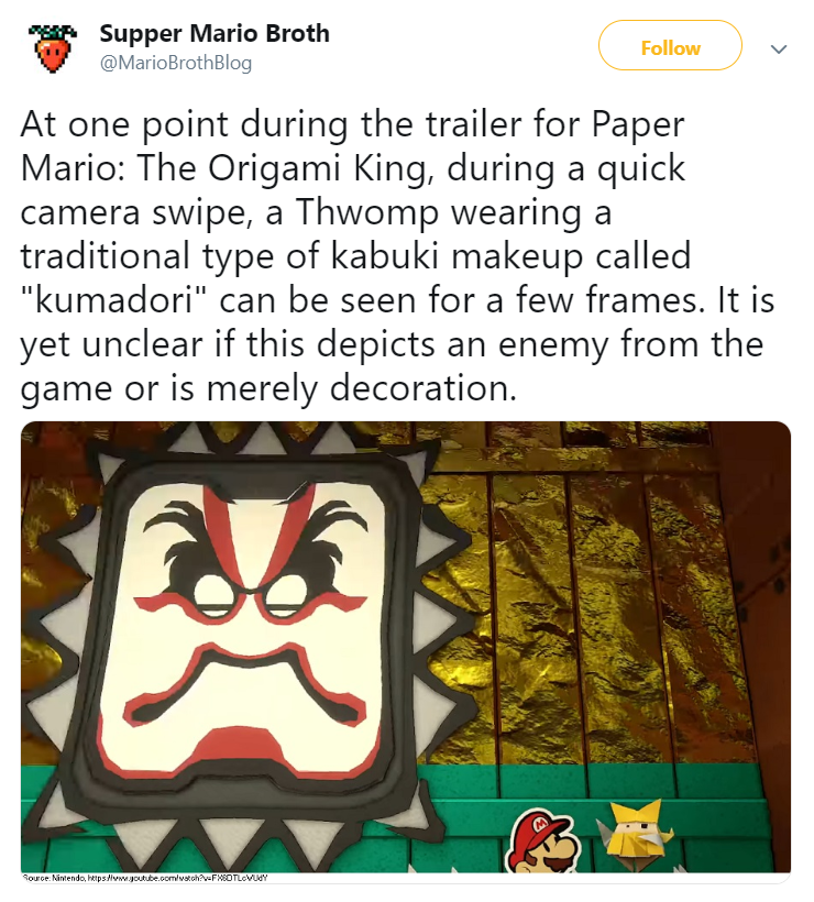 A new type of Thwomp? | Paper Mario | Know Your Meme