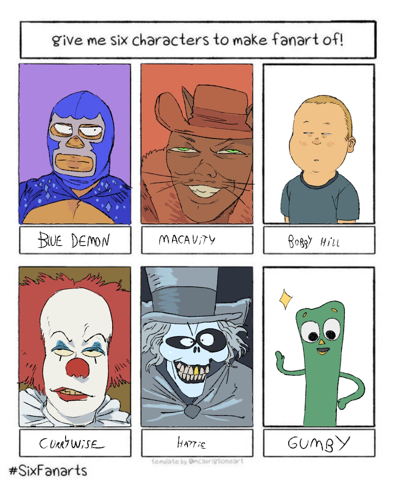 round 2 WHY NOT | Six Fanarts | Know Your Meme