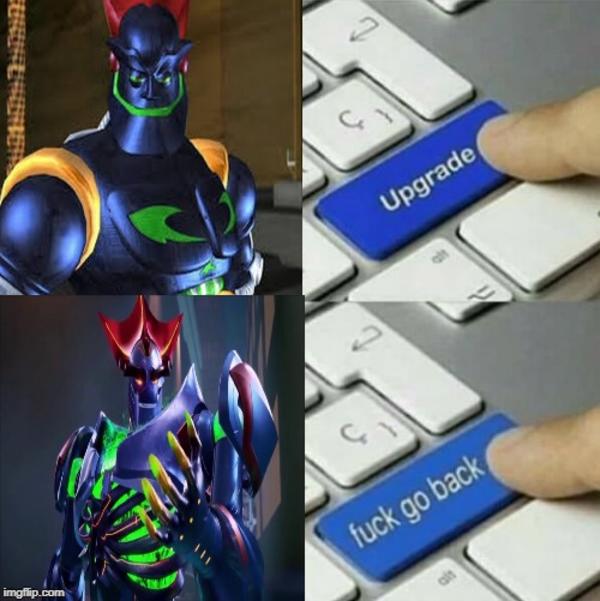 Megabyte's (worse) Upgrade | Upgrade Button | Know Your Meme