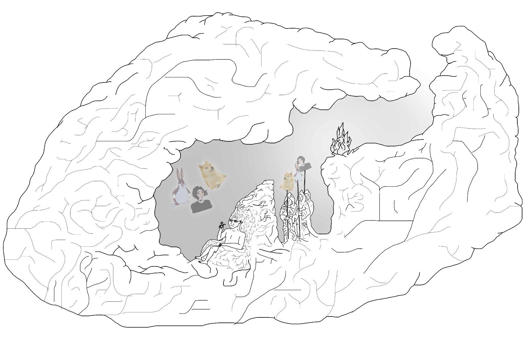 Plato's Cave | Plato's Allegory Of The Cave | Know Your Meme