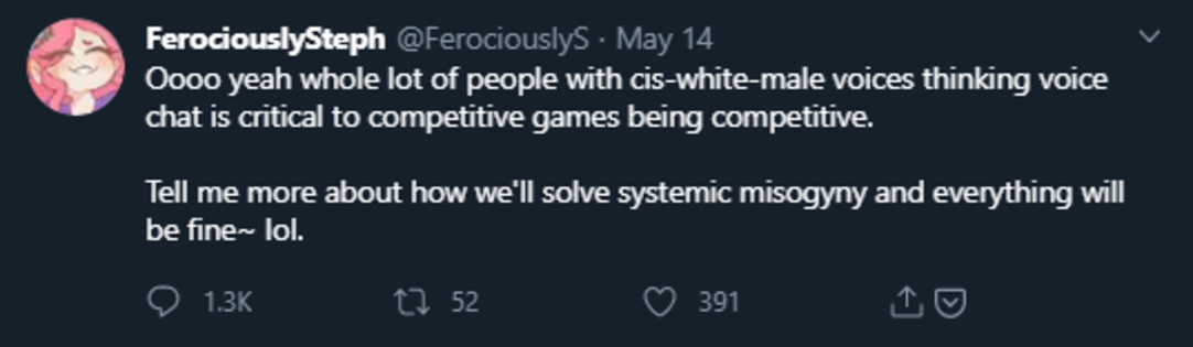 FerociouslySteph Twitch Moderation Controversy Tweet 1 ...