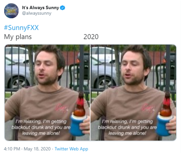 It's Always Sunny | My Plans / 2020 | Know Your Meme
