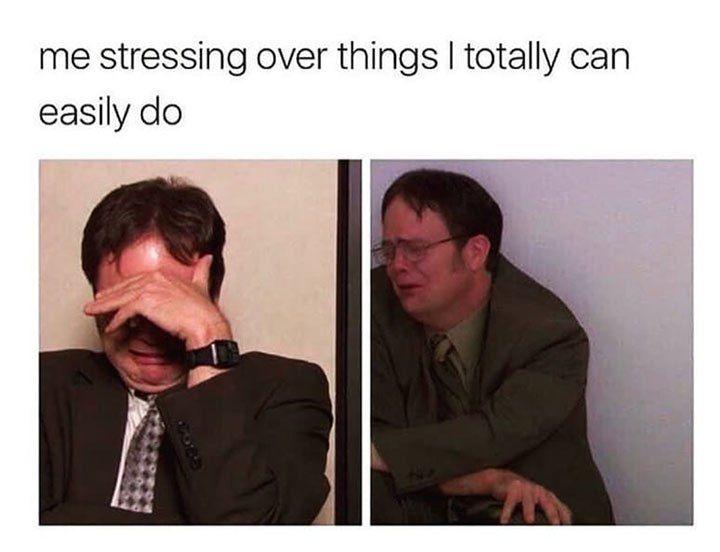 stressed | The Office | Know Your Meme