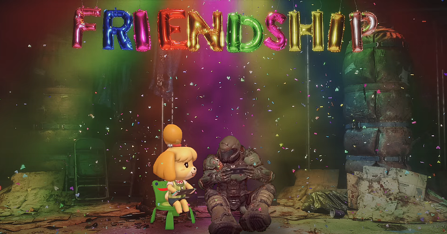 Doomslayer Friendship Edit by NadoKahn | Doomguy and Isabelle | Know ...