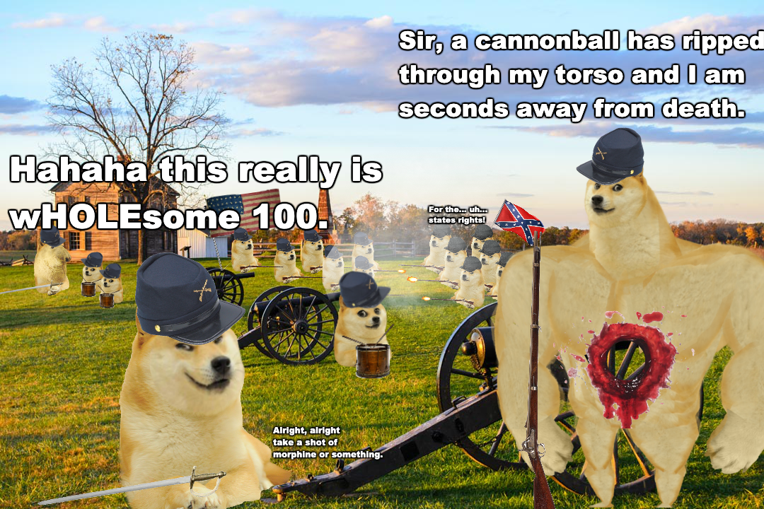 Le Civil War has arrived | Ironic Doge Memes | Know Your Meme