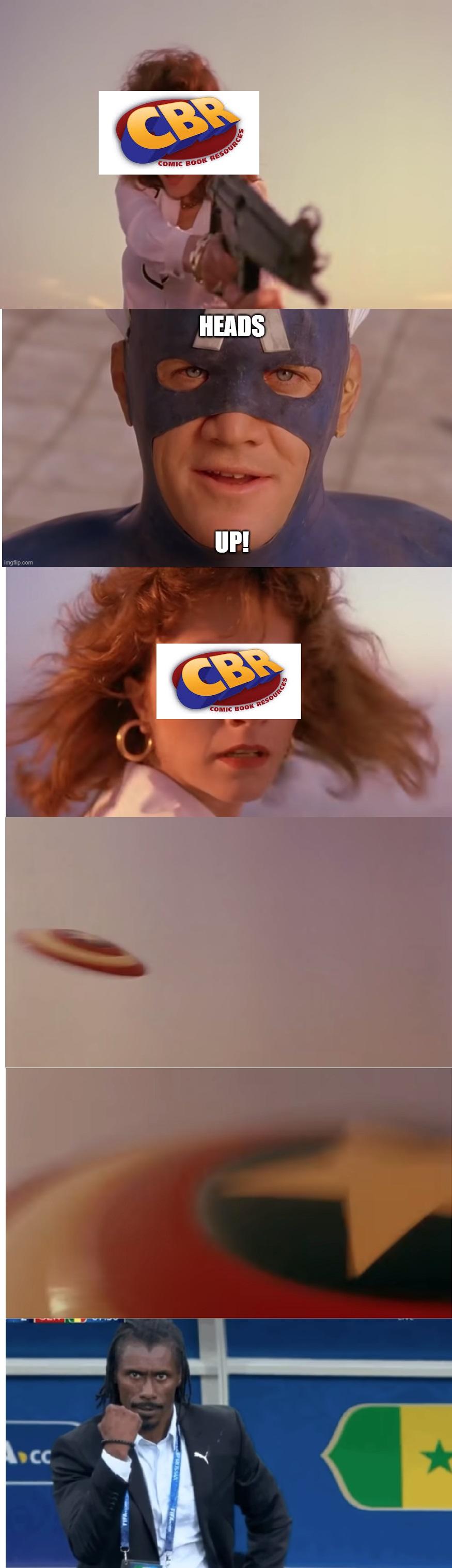 Captain America vs. CBR | Captain America | Know Your Meme