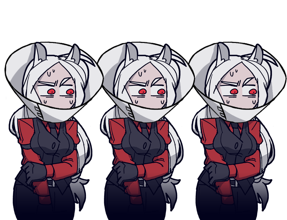 Cones of Shame | Helltaker | Know Your Meme