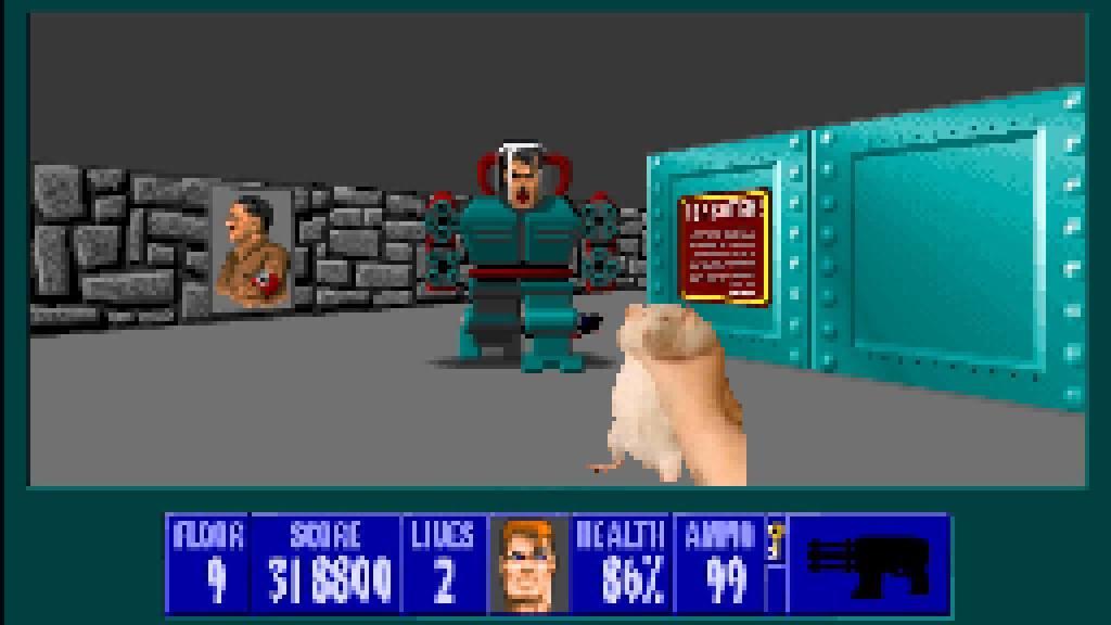 Wolfenstein rat | Fat Rat Being Grabbed | Know Your Meme