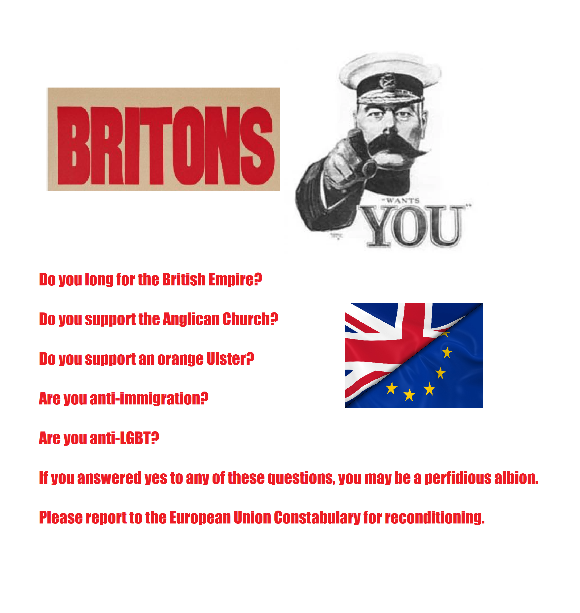 I'm sort of joking and I'm sort of not joking. | The Eternal Anglo ...