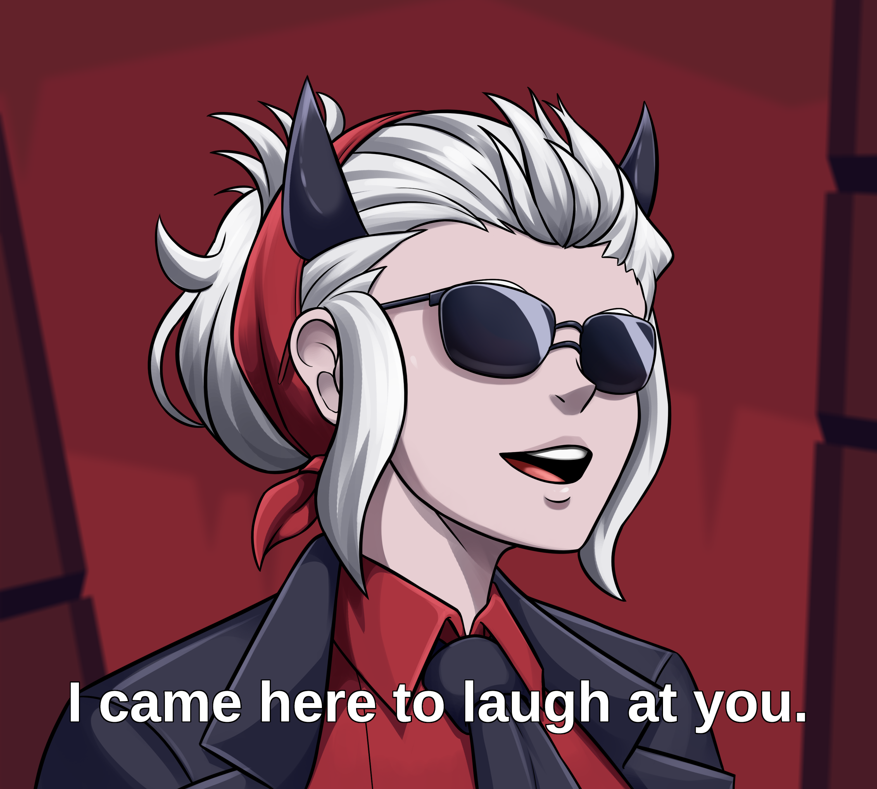 Justice is here to laugh at you | Helltaker | Know Your Meme