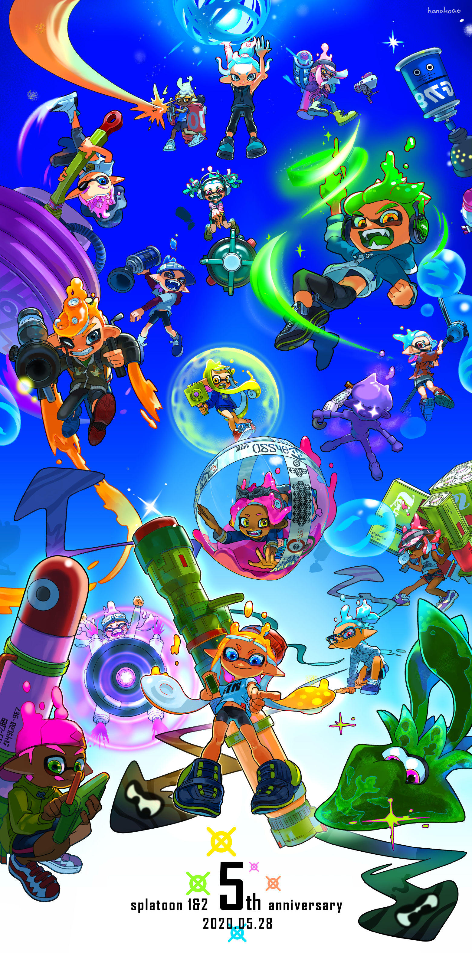 LOCK ON! #スプラトゥーン5周年 #Splatoon | Splatoon | Know Your Meme