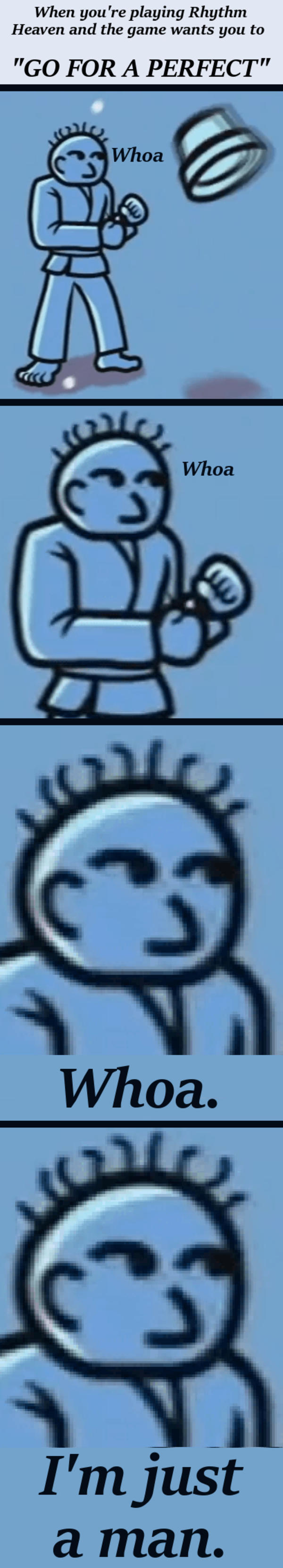 Dear God... *GO FOR A PERFECT* | Rhythm Heaven | Know Your Meme