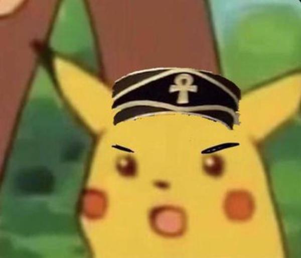 Pikachu hotep | Hotep Kufi Exploitables | Know Your Meme