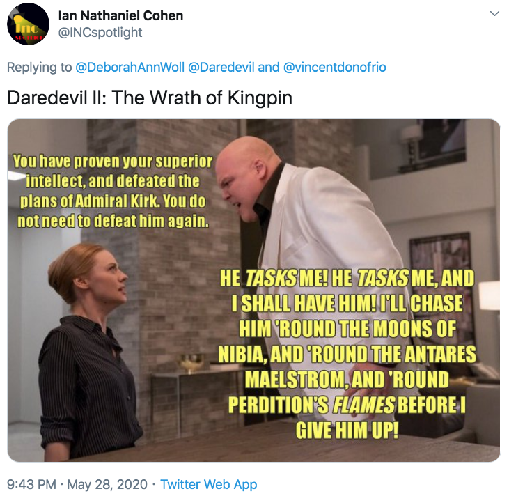 Daredevil II: The Wrath of Kingpin | Wilson Fisk Yelling at Karen Page ...