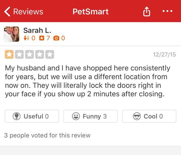 petsmart review | Yelp | Know Your Meme