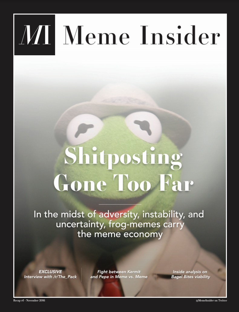 Meme Insider First Issue | Meme Insider | Know Your Meme