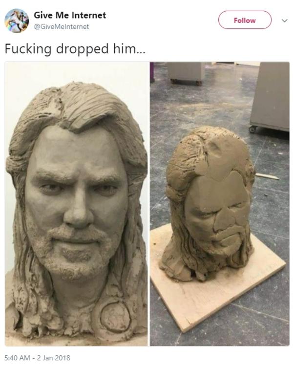 dropped him | Know Your Meme