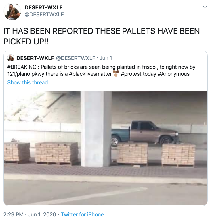 IT HAS BEEN REPORTED THESE PALLETS HAVE BEEN PICKED UP!! | Pallets of ...