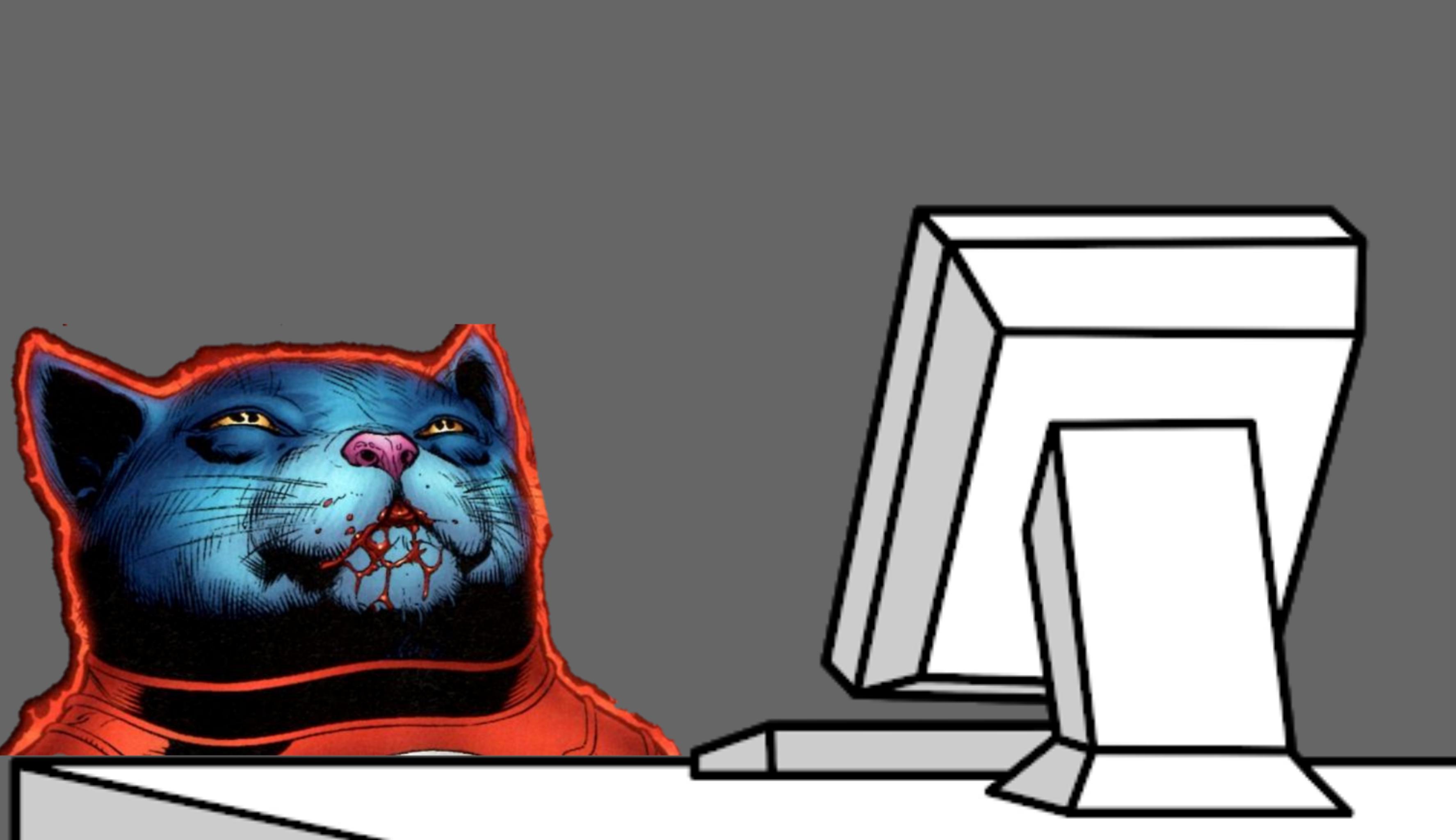 Dex-Starr Fapping | Computer Reaction Faces | Know Your Meme