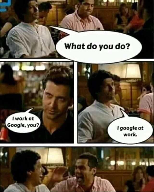 google at work | Google | Know Your Meme