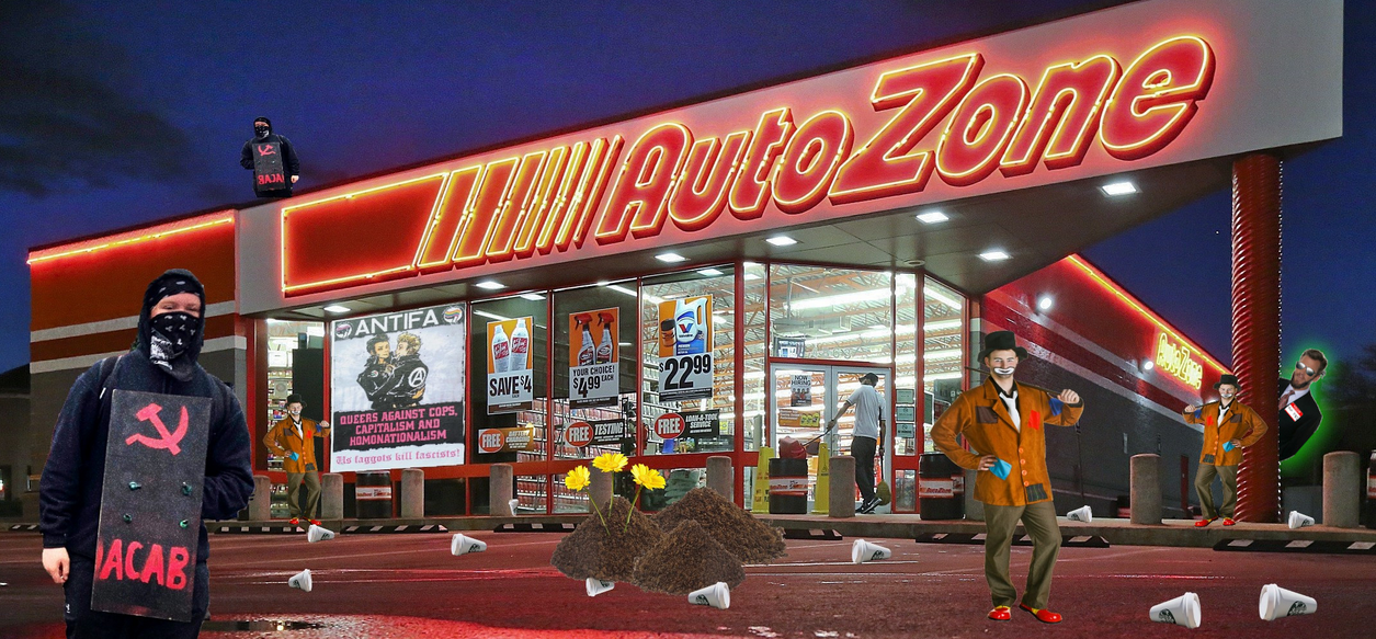 Antifa conquers the Autozone | Capitol Hill Organized Protest (CHOP ...