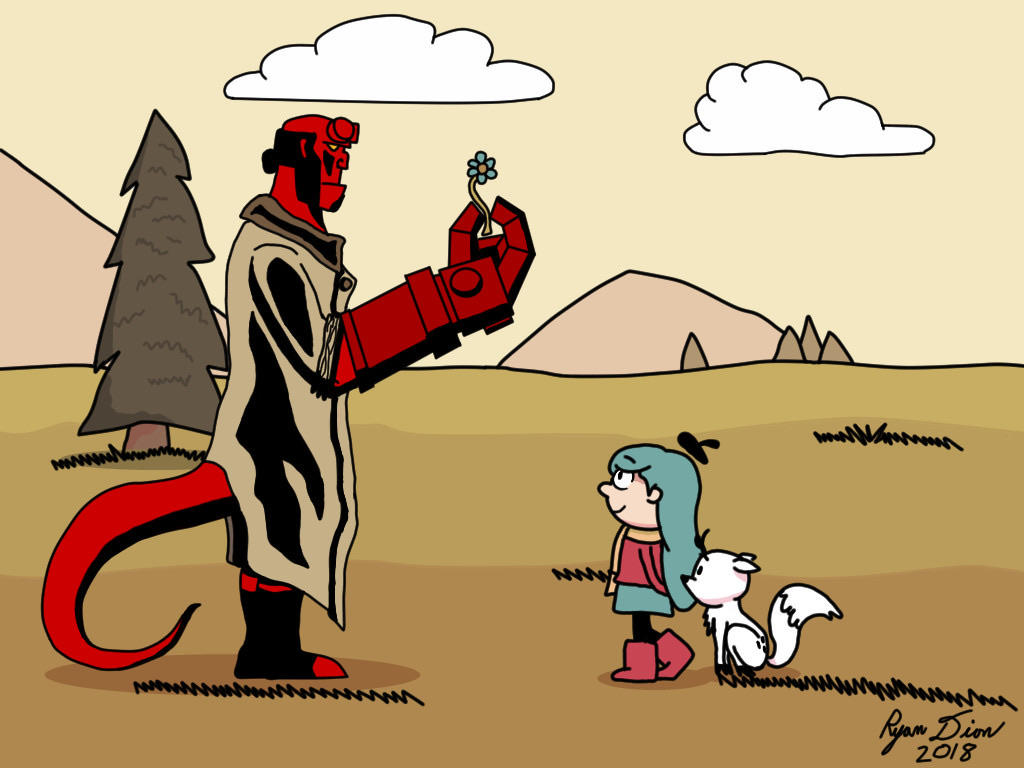 If there were a Hellboy / Hilda crossover | Hellboy | Know Your Meme