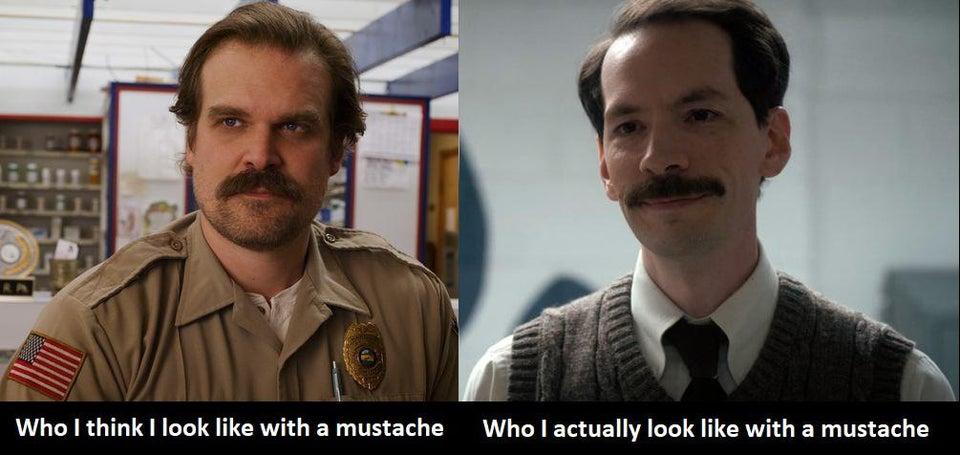 mustache | Stranger Things | Know Your Meme