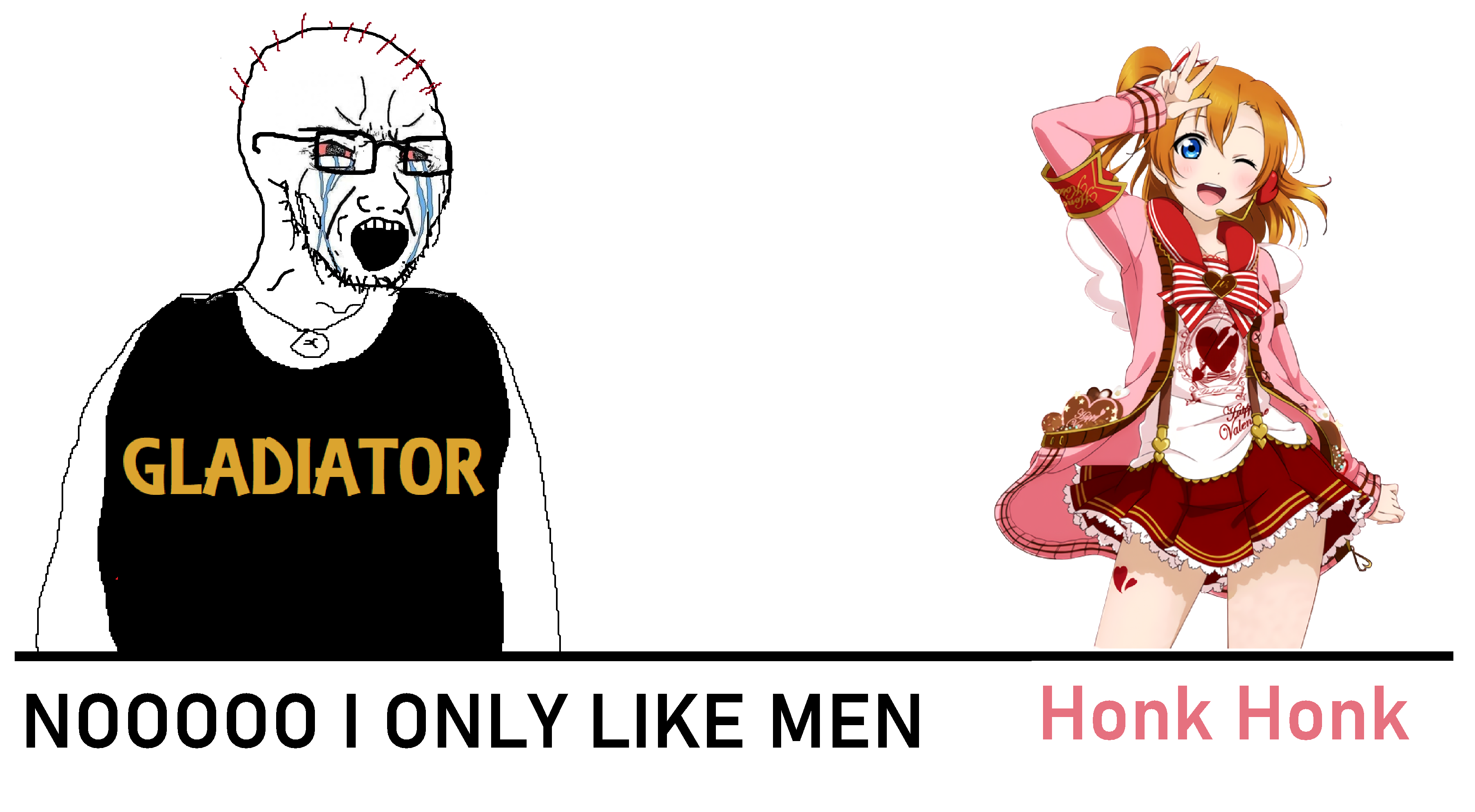 soyboy only likes men | Soy Boy Face / Soyjak | Know Your Meme