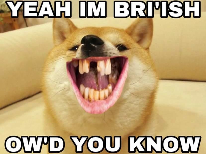 Yeah I m Bri ish Ow d You Know British People Bri ish Know Your Meme