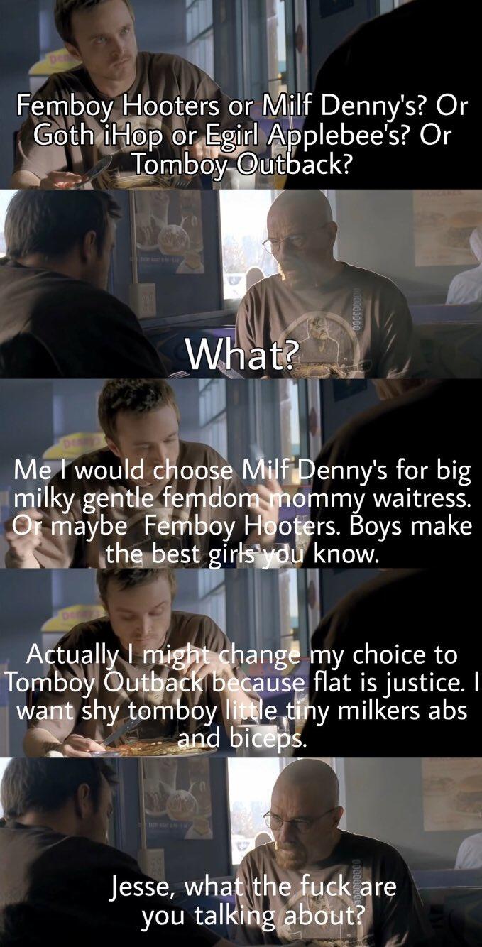 Everyday trends becomes harder to follow | Femboy Hooters | Know Your Meme