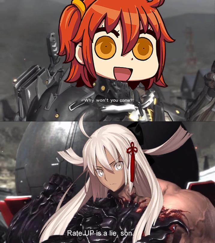 Good thing I wasn't rolling | Fate/Grand Order | Know Your Meme