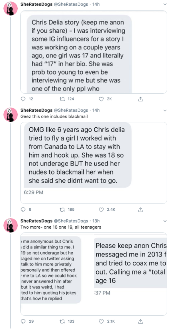 Chris Delia Story Chris Delia Sexual Misconduct Allegations Know