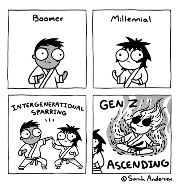Intergenerational Sparring | Sarah's Scribbles | Know Your Meme